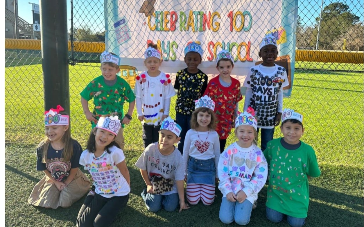 Celebrating the 100th Day of Kindergarten! - Cypress Christian School