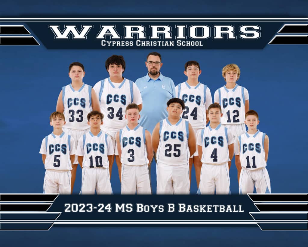 Basketball - Middle School B Boys - Cypress Christian School