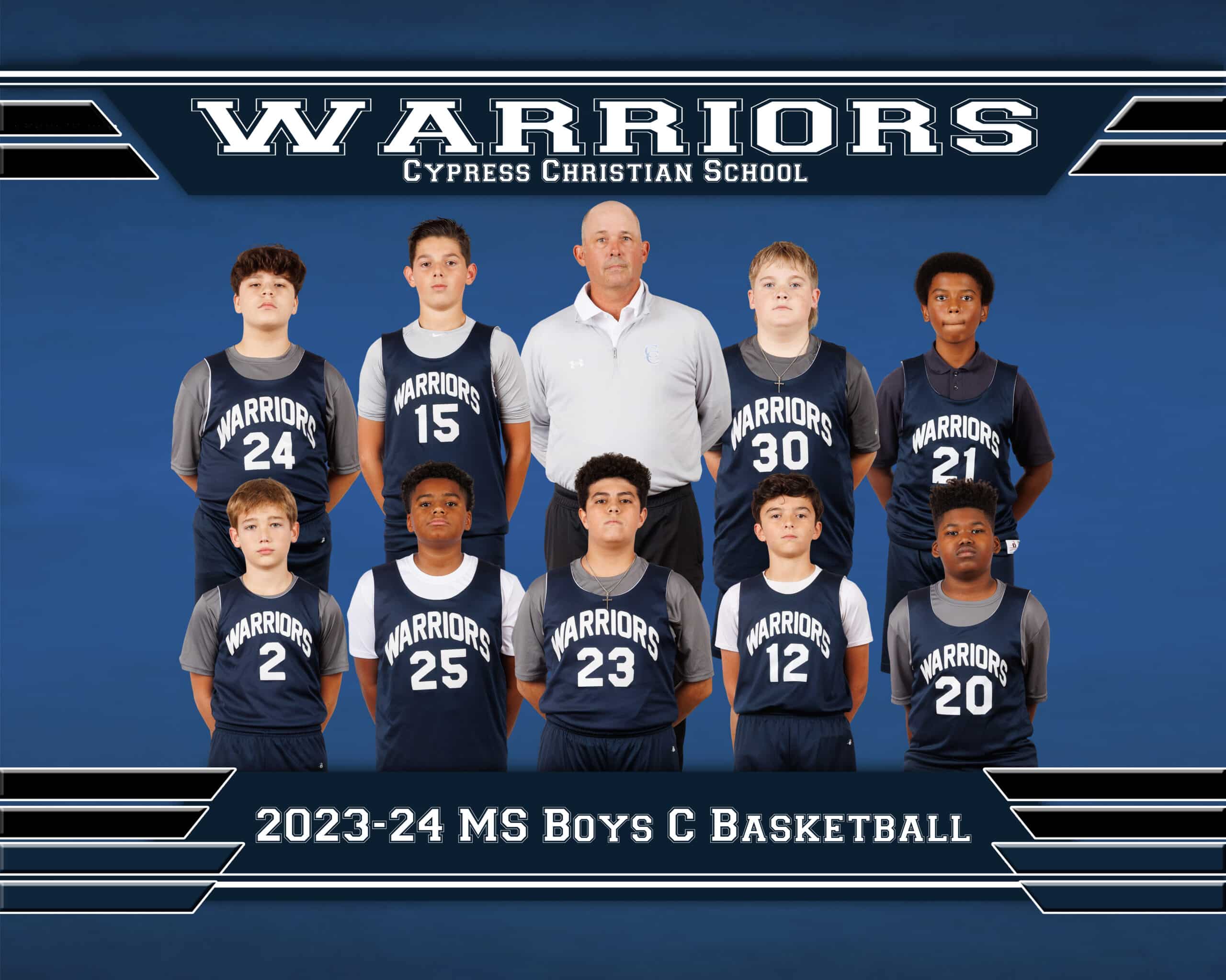 Basketball - Middle School C Boys - Cypress Christian School