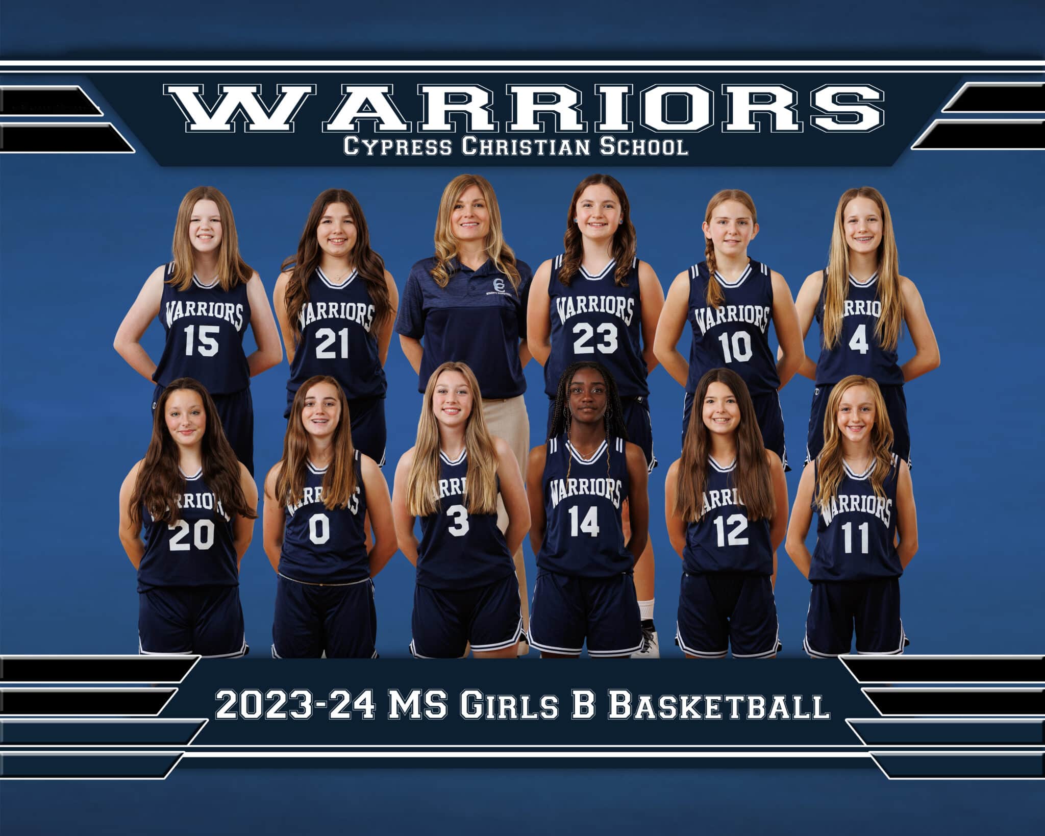 Basketball - Middle School B Girls - Cypress Christian School