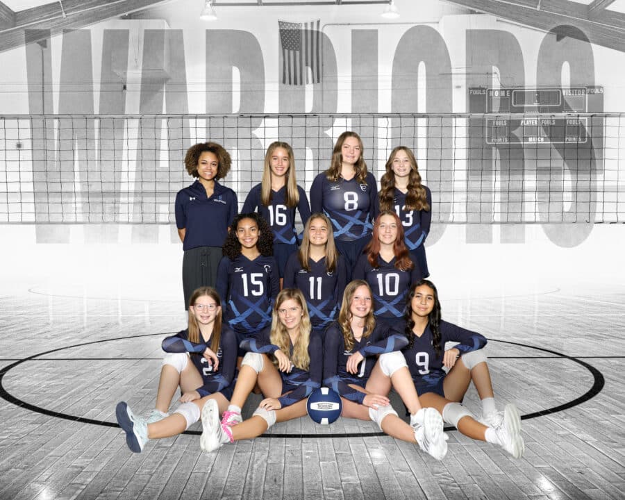 Volleyball - Middle School A - Cypress Christian School