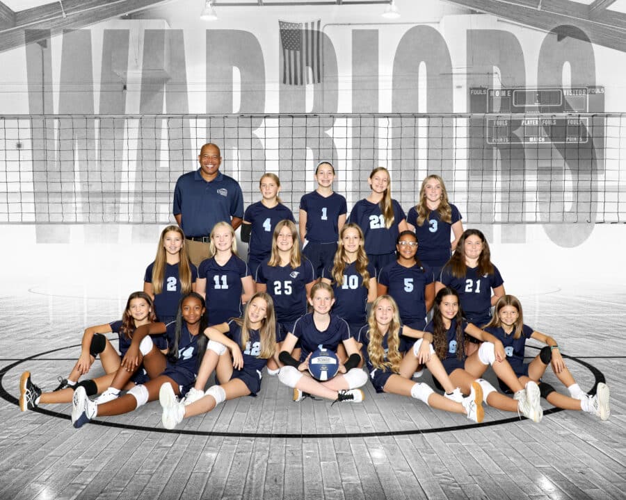 Volleyball - Middle School C - Cypress Christian School