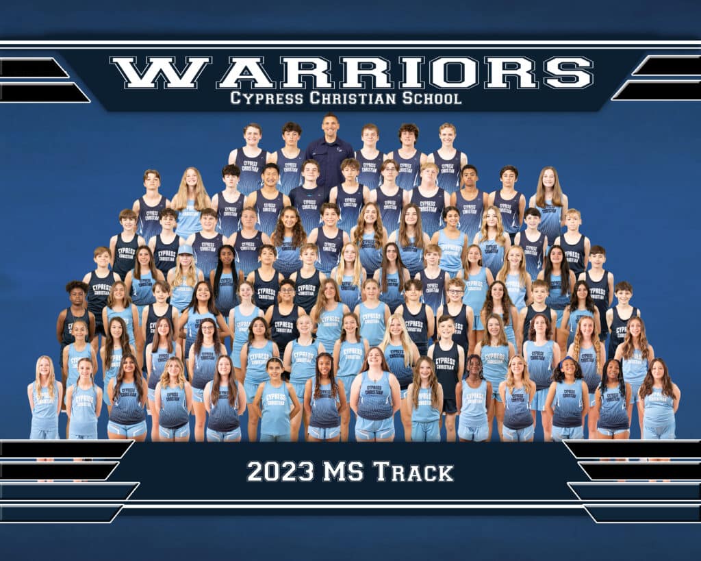 Track & Field - Middle School A - Cypress Christian School