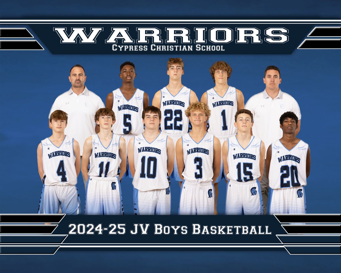 Basketball - Junior Varsity Boys - Cypress Christian School