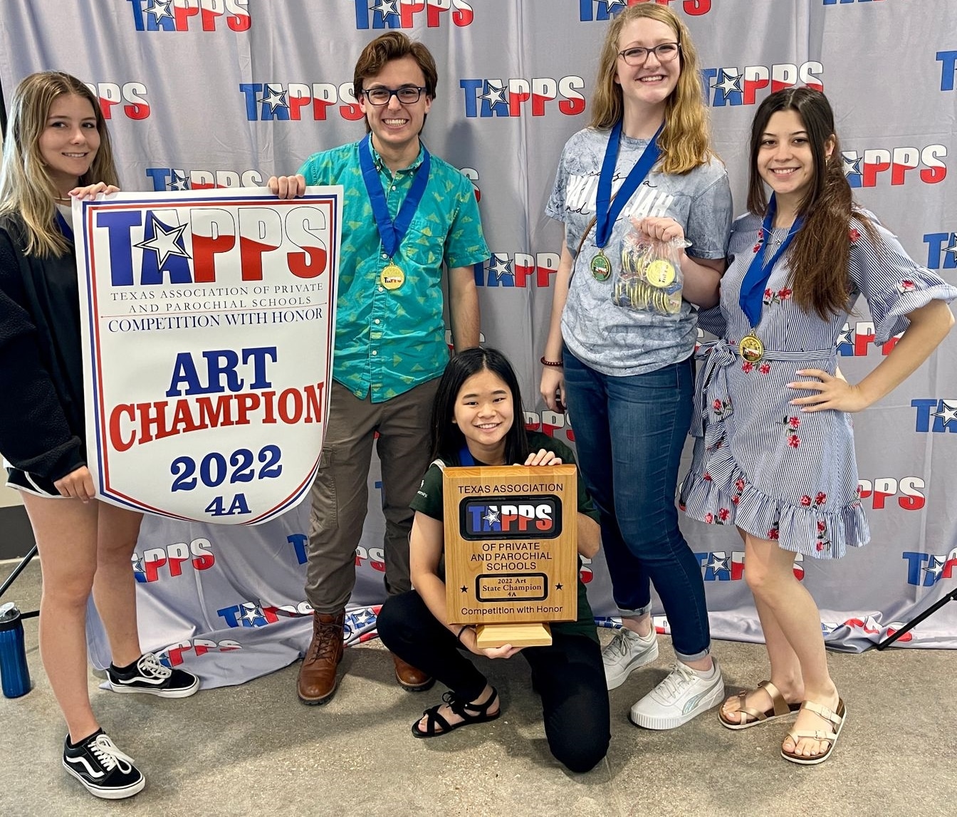 CCS Named TAPPS State Champion School in Art - Cypress Christian School