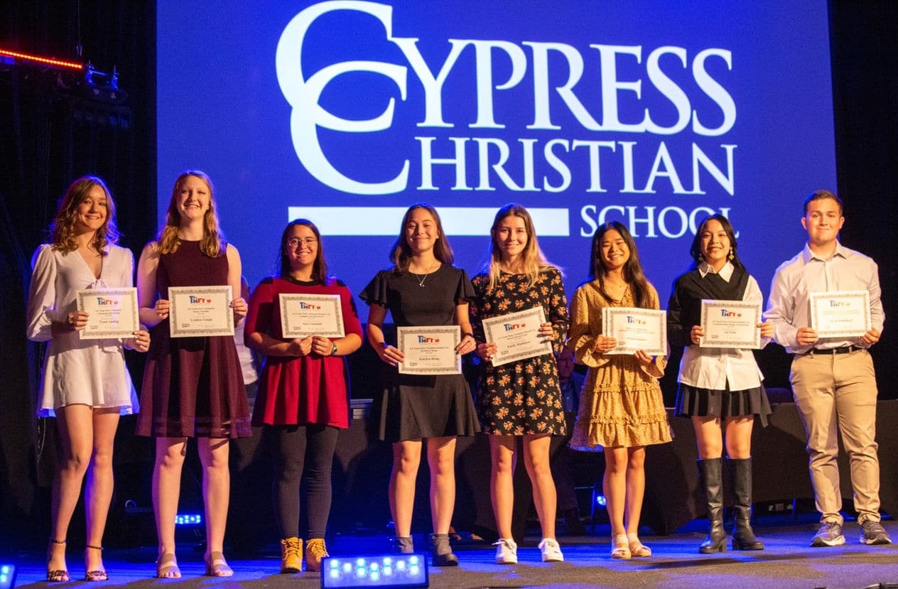 2022 High School Academic & Athletic Awards - Cypress Christian School