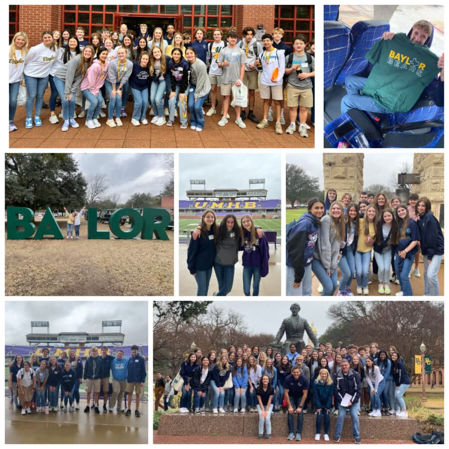 Baylor & University of Mary Hardin-Baylor College Tour - Cypress Christian School