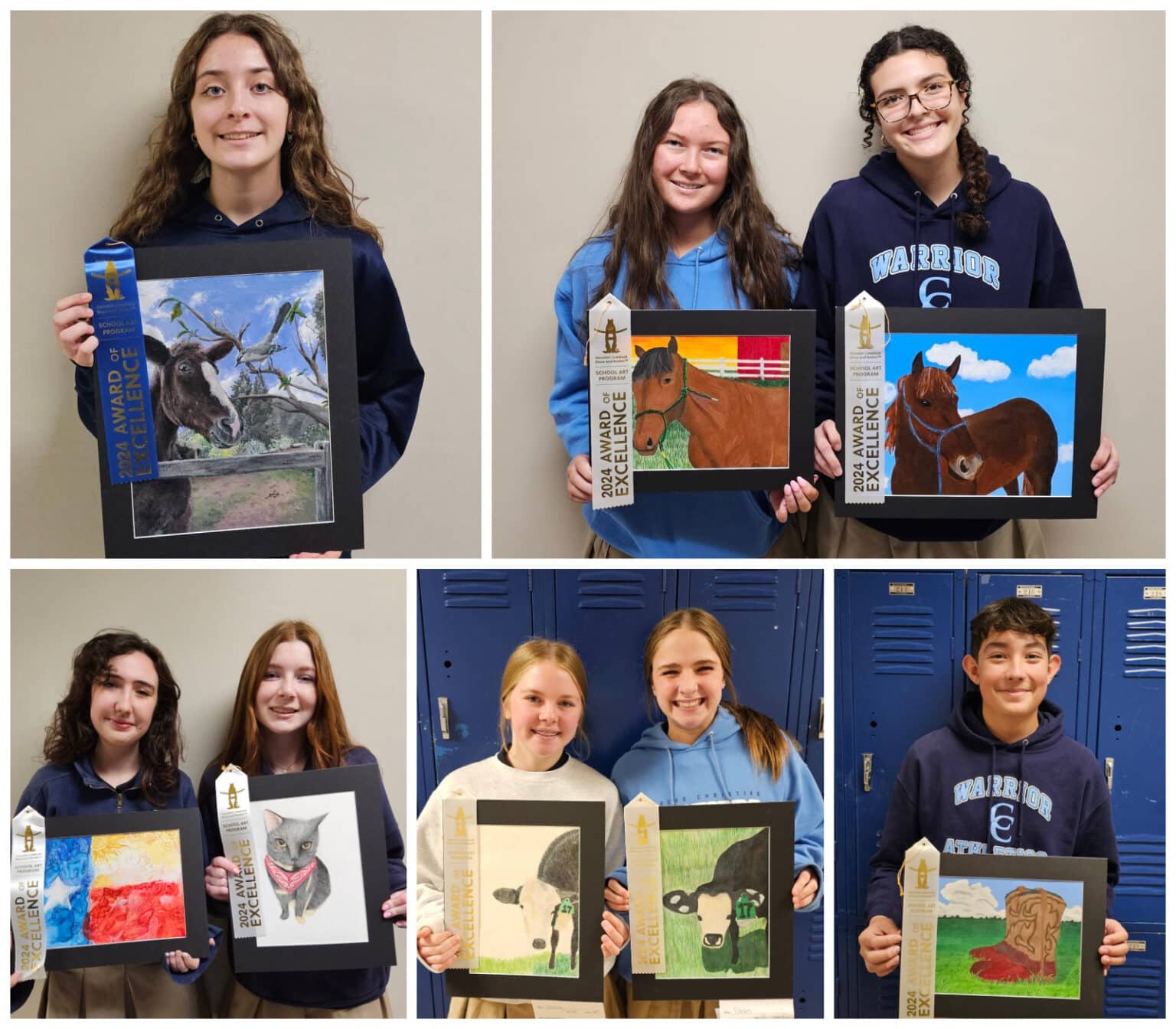 Houston Livestock Show & Rodeo Winners 2024 - Cypress Christian School